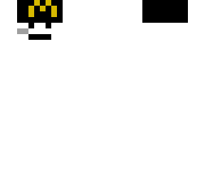 Its a litteral white dude with a mic and a mcdonalds hat | Minecraft Skin