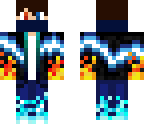 lightning fire skin 2 | Minecraft Skin