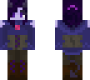 purple elf girl very purple lol | Minecraft Skins