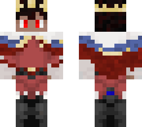 devils knight with crown | Minecraft Skin