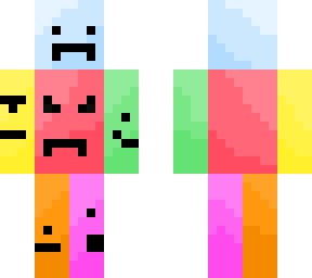 Facial Expression Man | Minecraft Skin