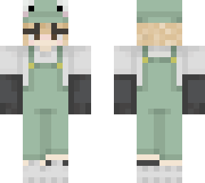 Frog Hat Girl | Minecraft Skin