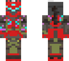 Genji cyber demon | Minecraft Skin