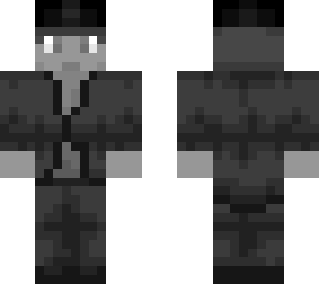 grey scale detective | Minecraft Skin