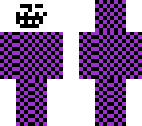 Missing texture man | Minecraft Skin