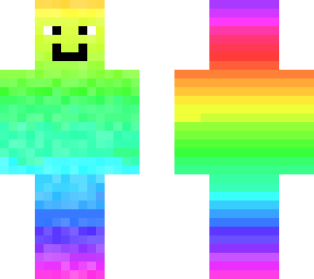 Rainbow guy | Minecraft Skin