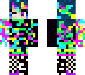 glitch girl | Minecraft Skins
