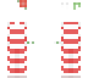 ~ Peppermint candy canes ~ base | Minecraft Skin