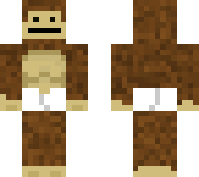 monkey baby ape diaper | Minecraft Skins