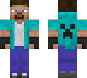brave steve | Minecraft Skin