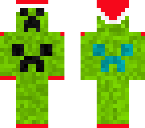 Christmas Creeper | Minecraft Skin