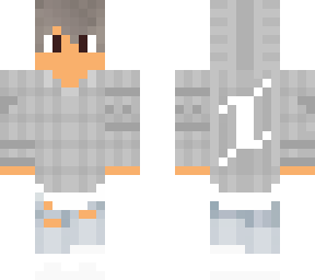 gray boy | Minecraft Skins