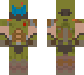 doomslayer doom eternal | Minecraft Skins