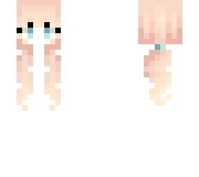 Female HB - Ponytail Platinum Blonde | Minecraft Skin