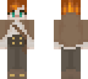 ginger haired medieval elf | Minecraft Skin