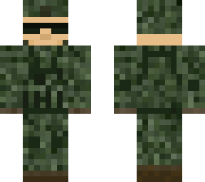 Green Soldier | Minecraft Skin