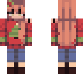 mistletoe // girl | Minecraft Skin