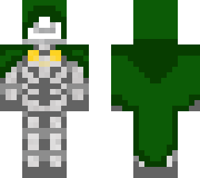 More Dark Version of Spectre Emerald | Minecraft Skin