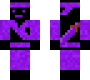 purple ninja | Minecraft Skin