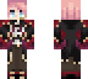 Shy Itsuki Neverland Edit | Minecraft Skin