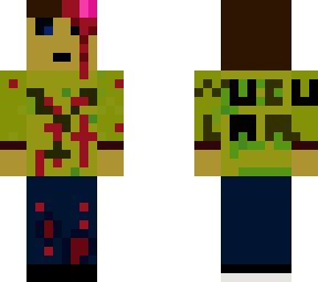 Toxic Water Explosion | Minecraft Skin