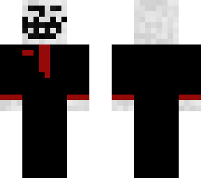 Troll face red suit | Minecraft Skin