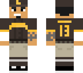 13 M. Machado | Minecraft Skin