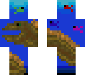 An eel but textured | Minecraft Skin