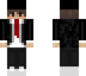 Bowler hat and suit | Minecraft Skin
