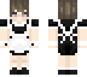 boy in maid | Minecraft Skins