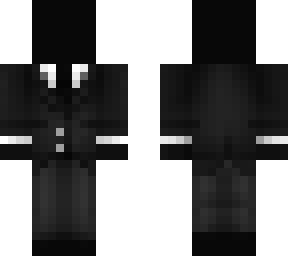 Cool black suit for professional killers | Minecraft Skin