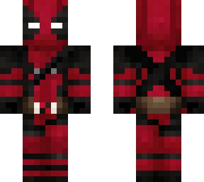 deadpool skin for minecraft | Minecraft Skin