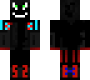 Demonic Devil gamer (pvp variant) | Minecraft Skin