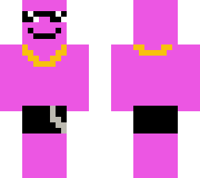 drippy pink man | Minecraft Skin