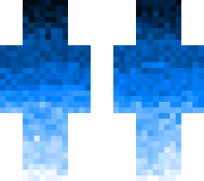 Electric Blue Gradient | Minecraft Skin