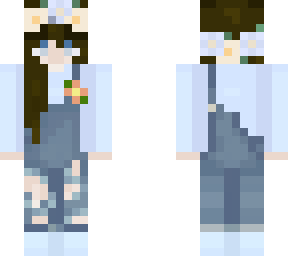 Flower crown | Minecraft Skin