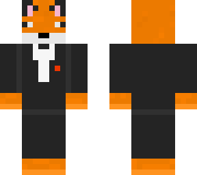 Fox In A Tuxedo | Minecraft Skin