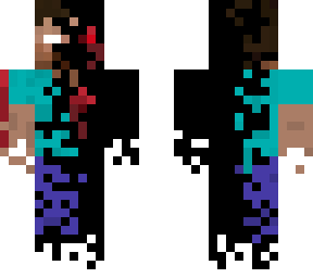 Herobrine after resurrection | Minecraft Skin