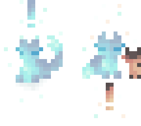 Icy Inferno Foxes | Minecraft Skin