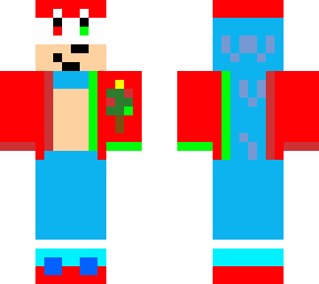 santa steam (fanmade character) | Minecraft Skin