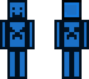 The Blue Man | Minecraft Skin