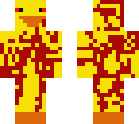 Evil duck | Minecraft Skin
