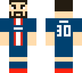 Messi (PSG) | Minecraft Skin