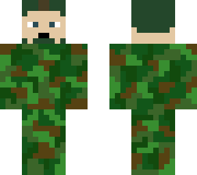 military guy | Minecraft Skins