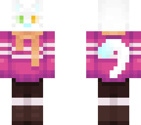 Mysticat - Blockwars - Fuchsia Frogs | Minecraft Skin
