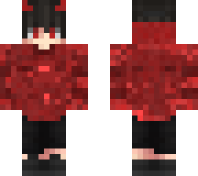 Red poafa | Minecraft Skin