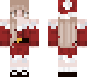 Santa Girl | Minecraft Skin