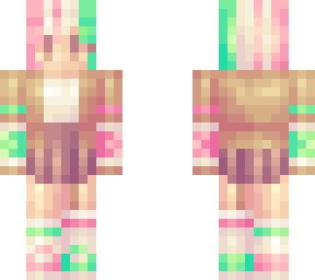 tricolor dango | Minecraft Skin