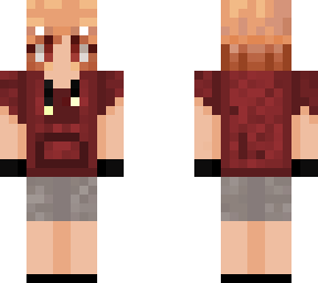 piglin anime girl | Minecraft Skins