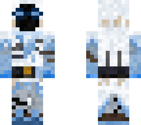 frozen raven | Minecraft Skin